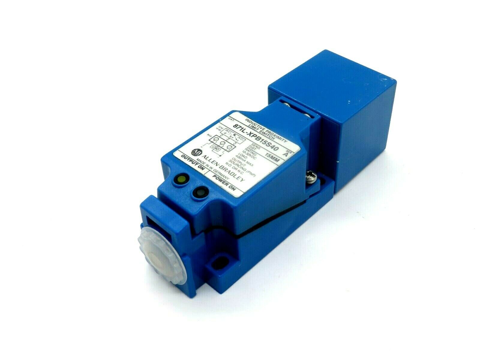 NEW ALLEN BRADLEY 871L-XPB15S40 INDUCTIVE PROXIMITY SENSOR SER. A ...