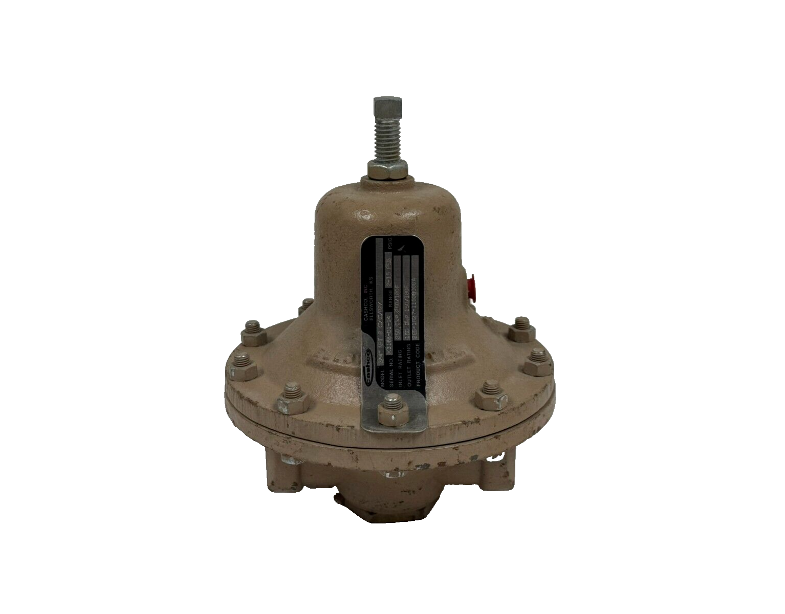 NEW CASHCO 3/4" NPT D CI/CI/B2 PRESSURE REGULATOR 2-15PSIG 2B5-1B27 ...