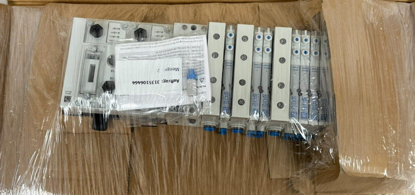 NEW FESTO MPAL-VI 34P-CX-SDDAB-UATSUAATSU6A-9G50E-F39GCQST12-L VALVE ...