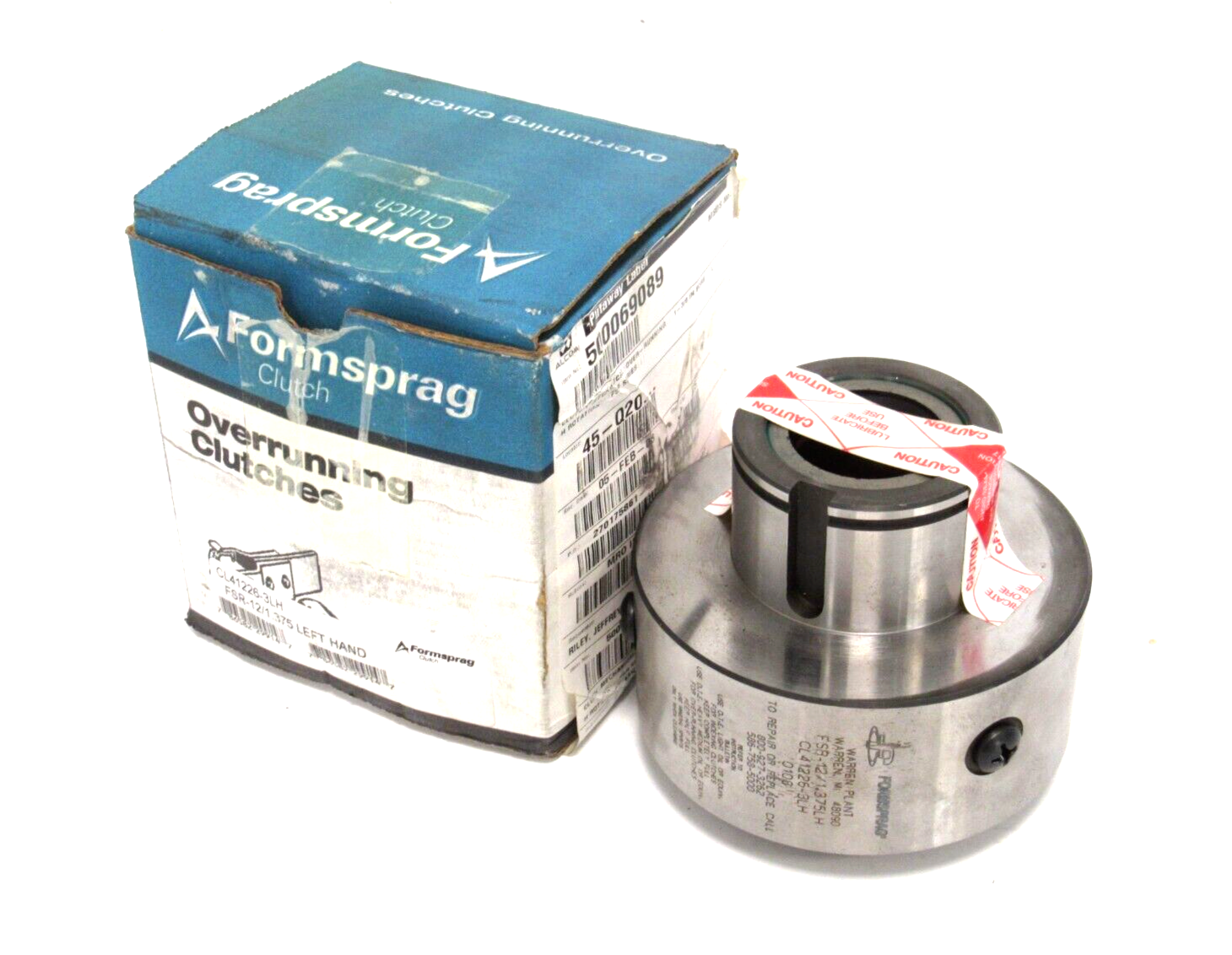 NEW FORMSPRAG CL41226-3LH CLUTCH 1-3/8" BORE FSR-12/1.375 LEFT HAND ...