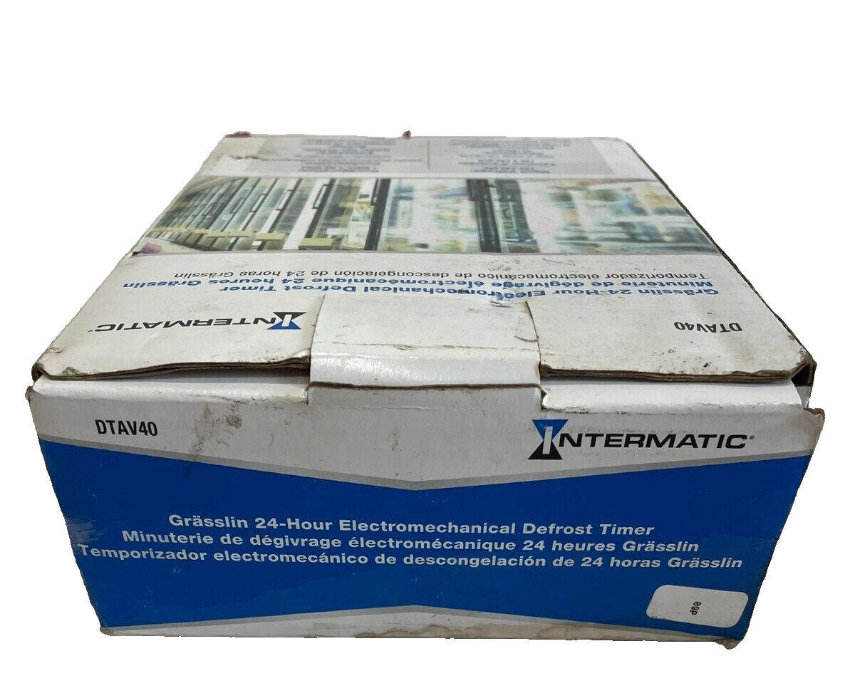 NEW INTERMATIC GRASSLIN DTAV40 DEFROST TIMER - SB Industrial Supply, Inc.