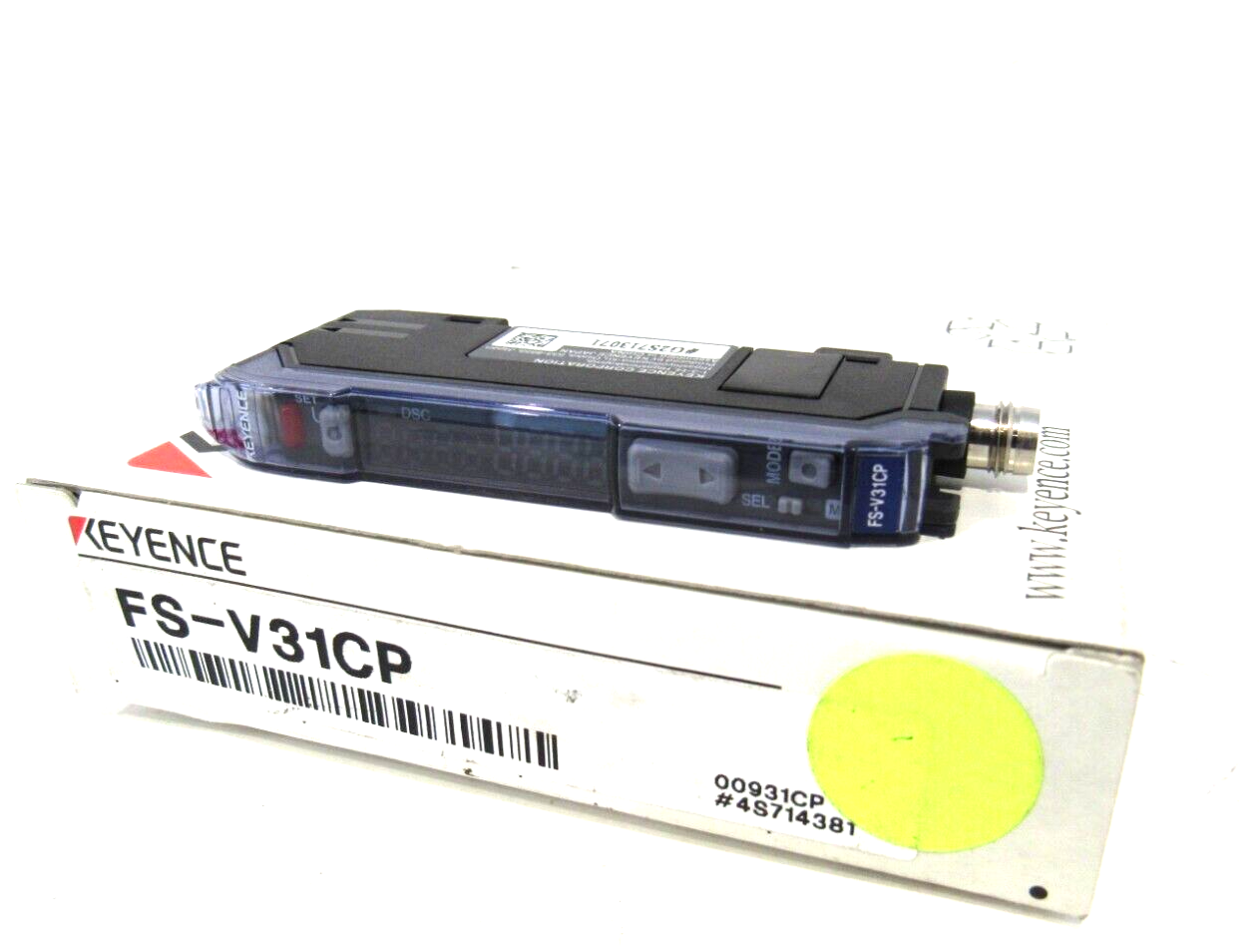 NEW KEYENCE FS-V31CP FIBER OPTIC SENSOR FSV31CP - SB Industrial Supply ...
