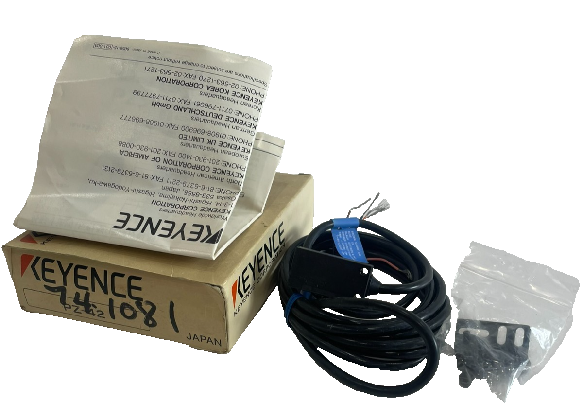 NEW KEYENCE PZ-42 PHOTOELECTRIC SENSOR PZ42 - SB Industrial Supply, Inc.