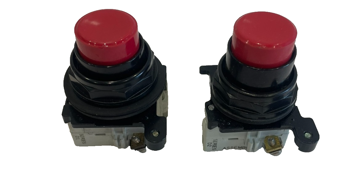 NEW LOT OF 2 EATON/CUTLER HAMMER E34EB2-51X PUSH BUTTON E34EB251X - SB ...