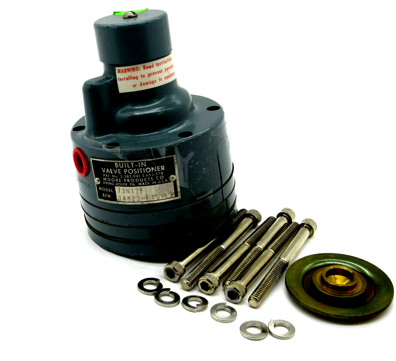 NEW MOORE PRODUCTS 73N12F VALVE POSITIONER (READ) - SB Industrial ...