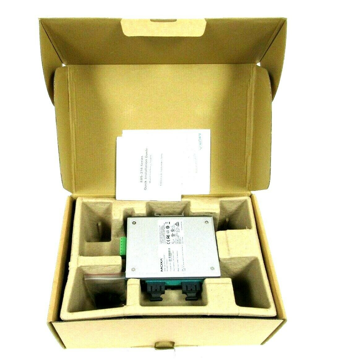 NEW MOXA EDS-316-SS-SC ETHERNET SWITCH V2.1.0 EDS316SSSC - SB ...