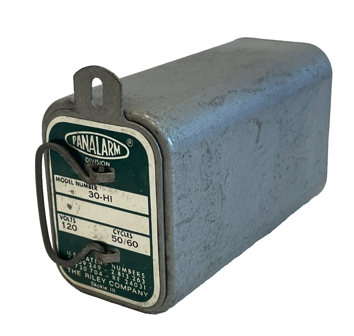 NEW PANALARM 30-HI RELAY 120 VOLTS CYCLES 50/60 30HI - SB Industrial ...