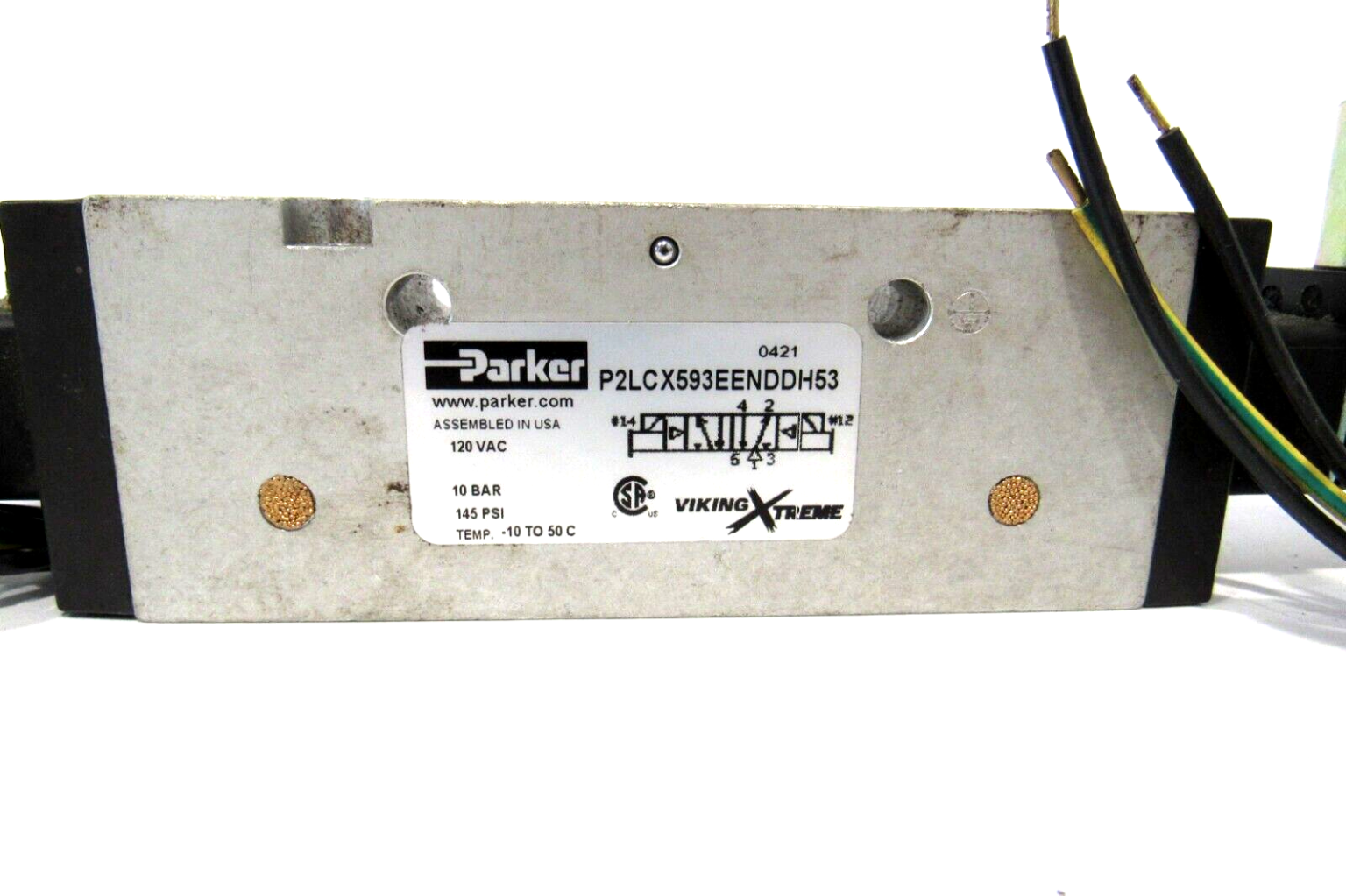 NEW PARKER P2LCX593EENDDH53 SOLENOID VALVE - SB Industrial Supply, Inc.