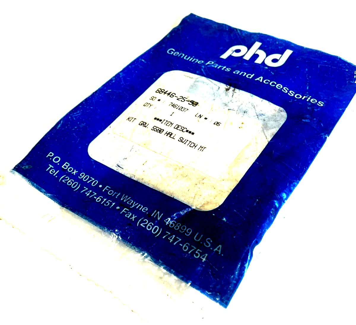 NEW PHD 68446-25-53 HALL EFFECT SWITCH MOUNTING KIT 684462553 - SB ...