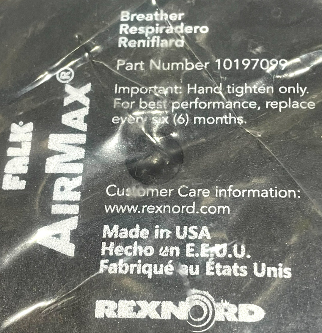NEW REXNORD/FALK 10197099 AIR MAX BREATHER KIT - SB Industrial Supply, Inc.