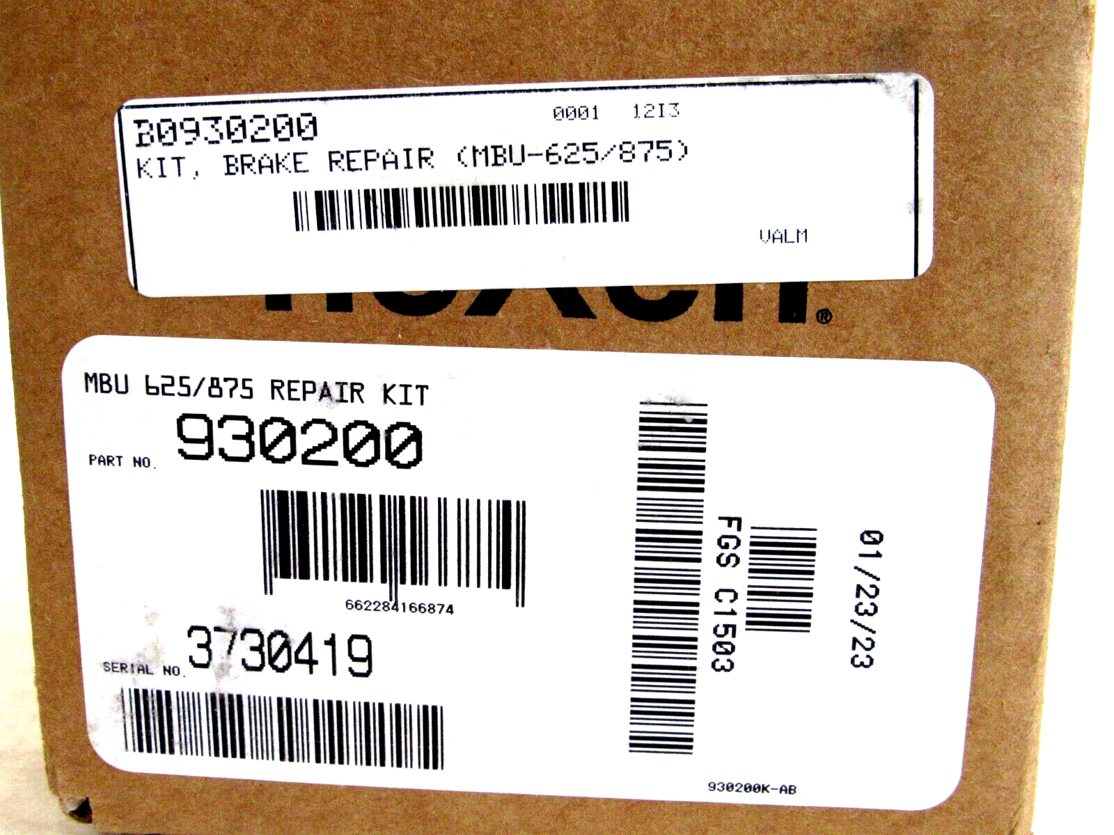 NEW SEALED NEXEN 930200 MBU 625/875 BRAKE REPAIR KIT - SB Industrial ...