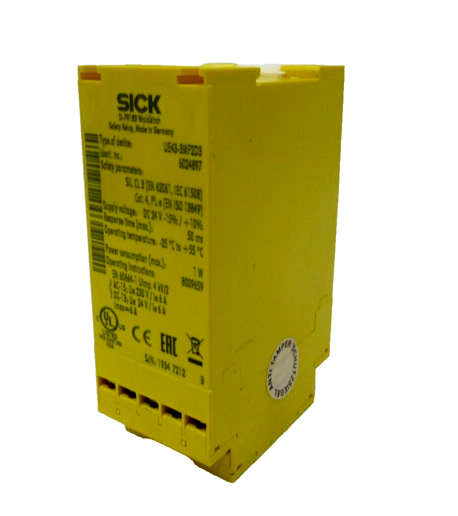 NEW SICK UE43-3MF2D3 SAFETY RELAY 6024897 UE433MF2D3 - SB Industrial ...
