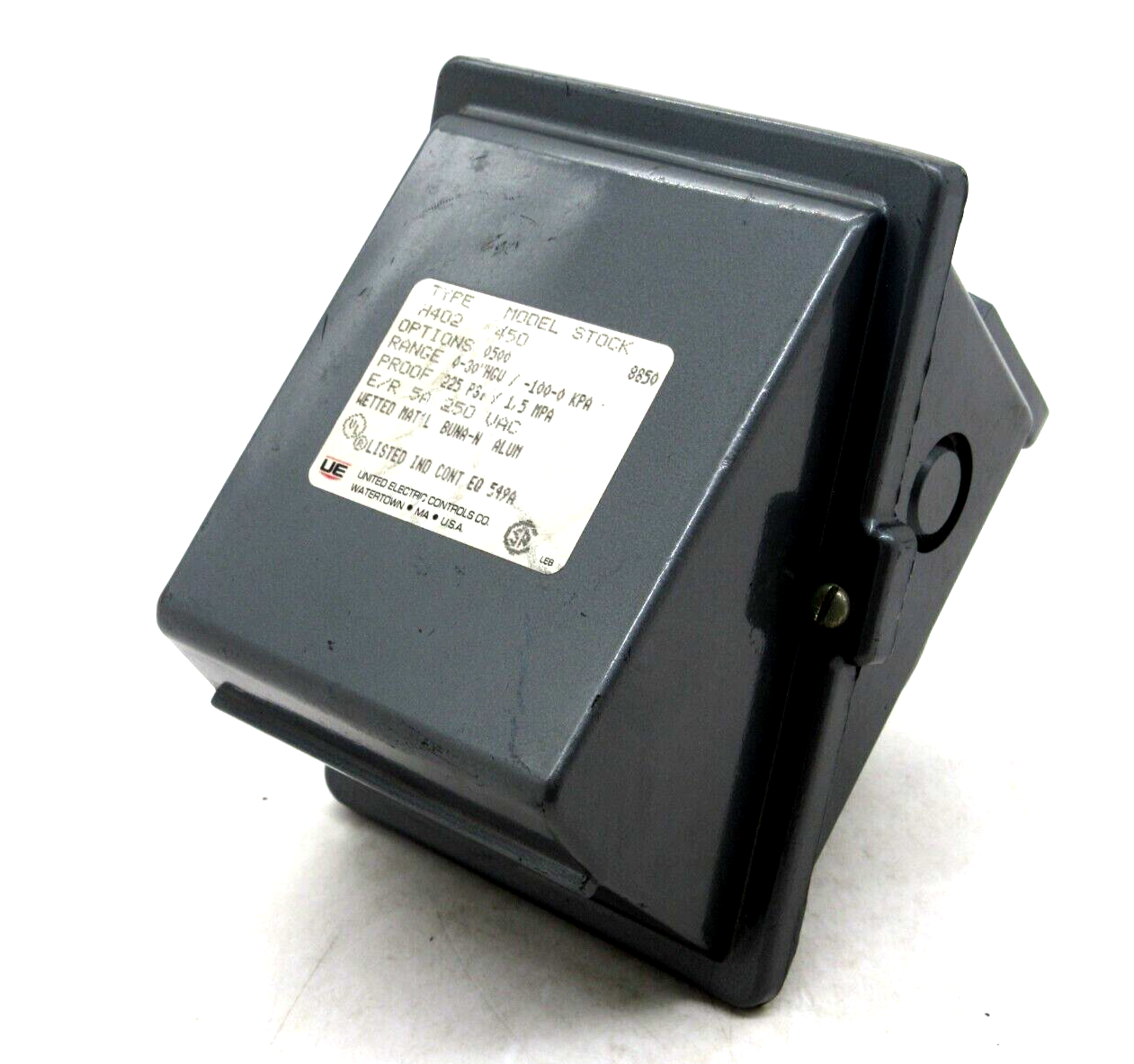 NEW UNITED ELECTRIC H402-450 PRESSURE SWITCH H402450 - SB Industrial ...