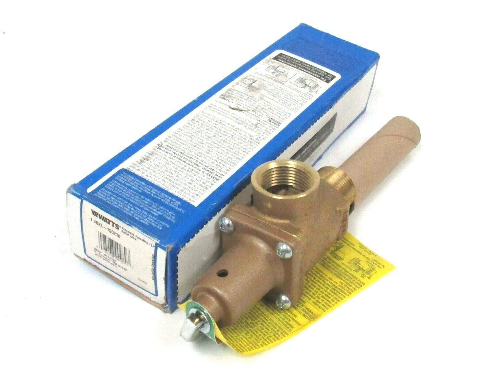 NEW WATTS 40XL-150210 AUTOMATIC RESEATING RELIEF VALVE 40XL150210 - SB ...
