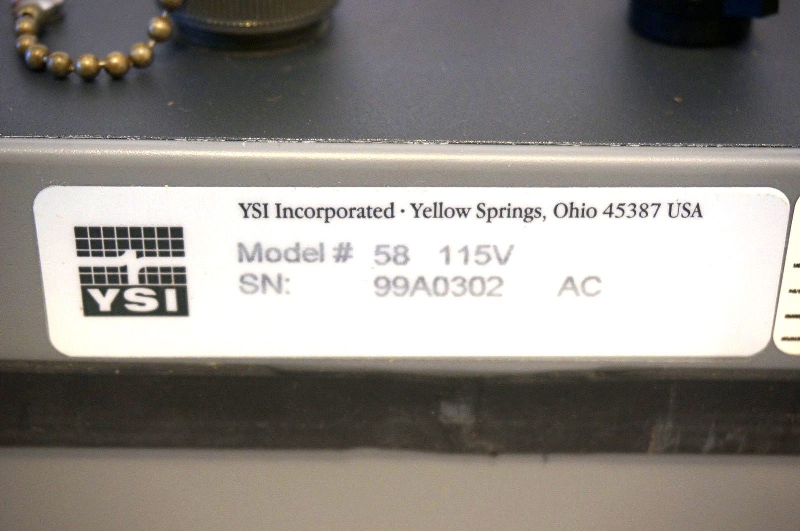 NEW YSI MODEL 58 OXYGEN METER 115V - SB Industrial Supply, Inc.