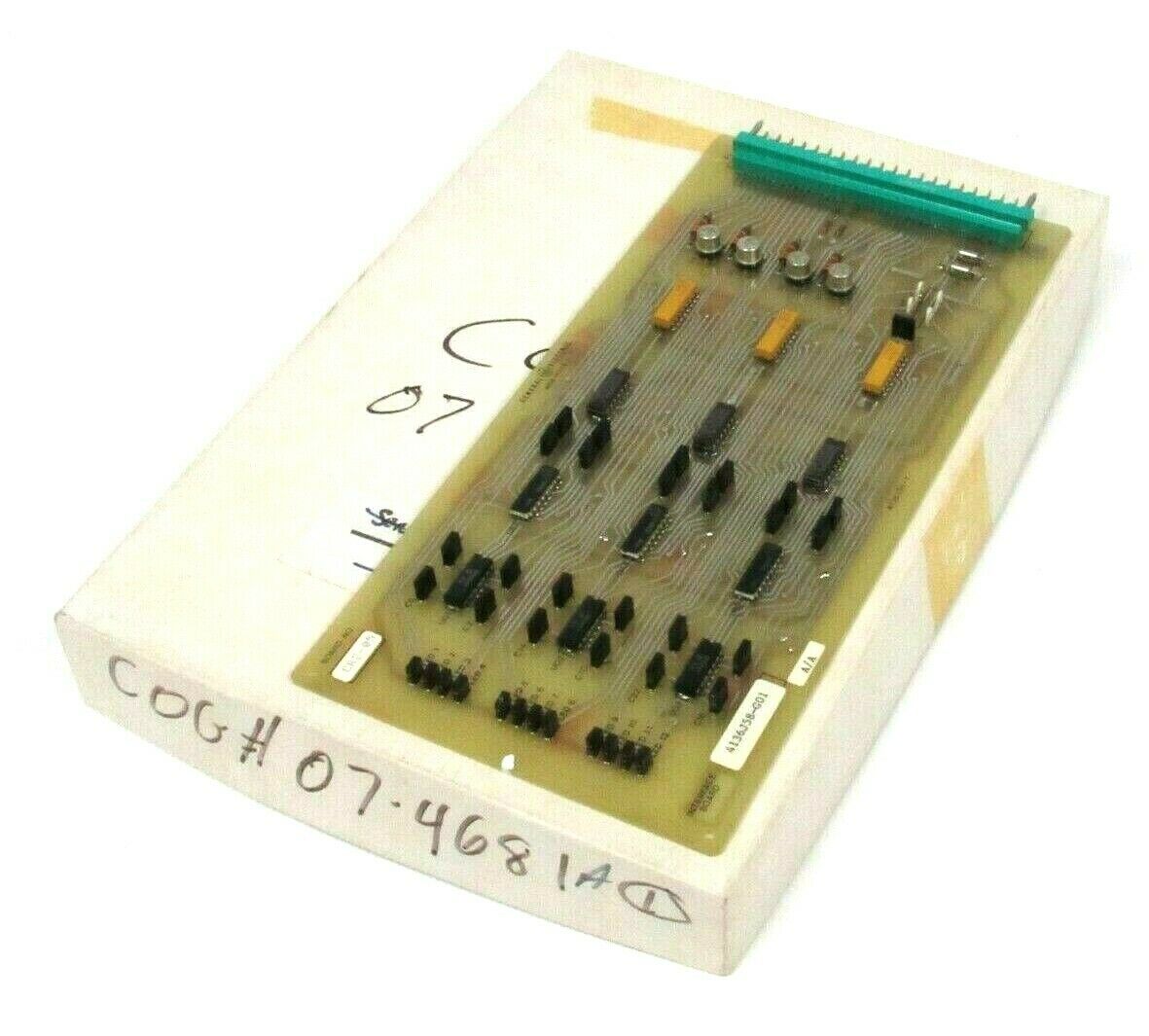 REFURBISHED GENERAL ELECTRIC 4136J58-G01 PROCESS CONTROL BOARD ...