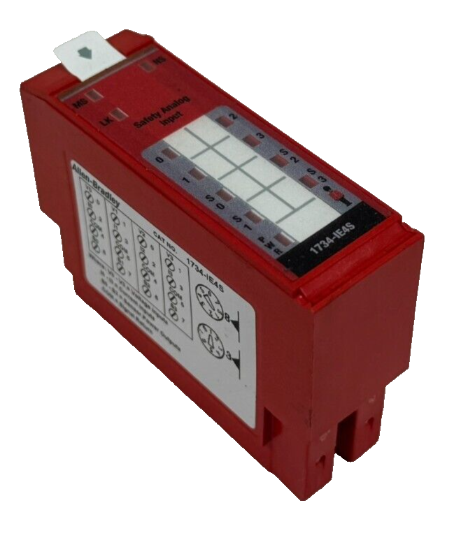 USED 1734-IE4S SAFETY ANALOG INPUT MODULE SER. A 1734IE4S - SB ...