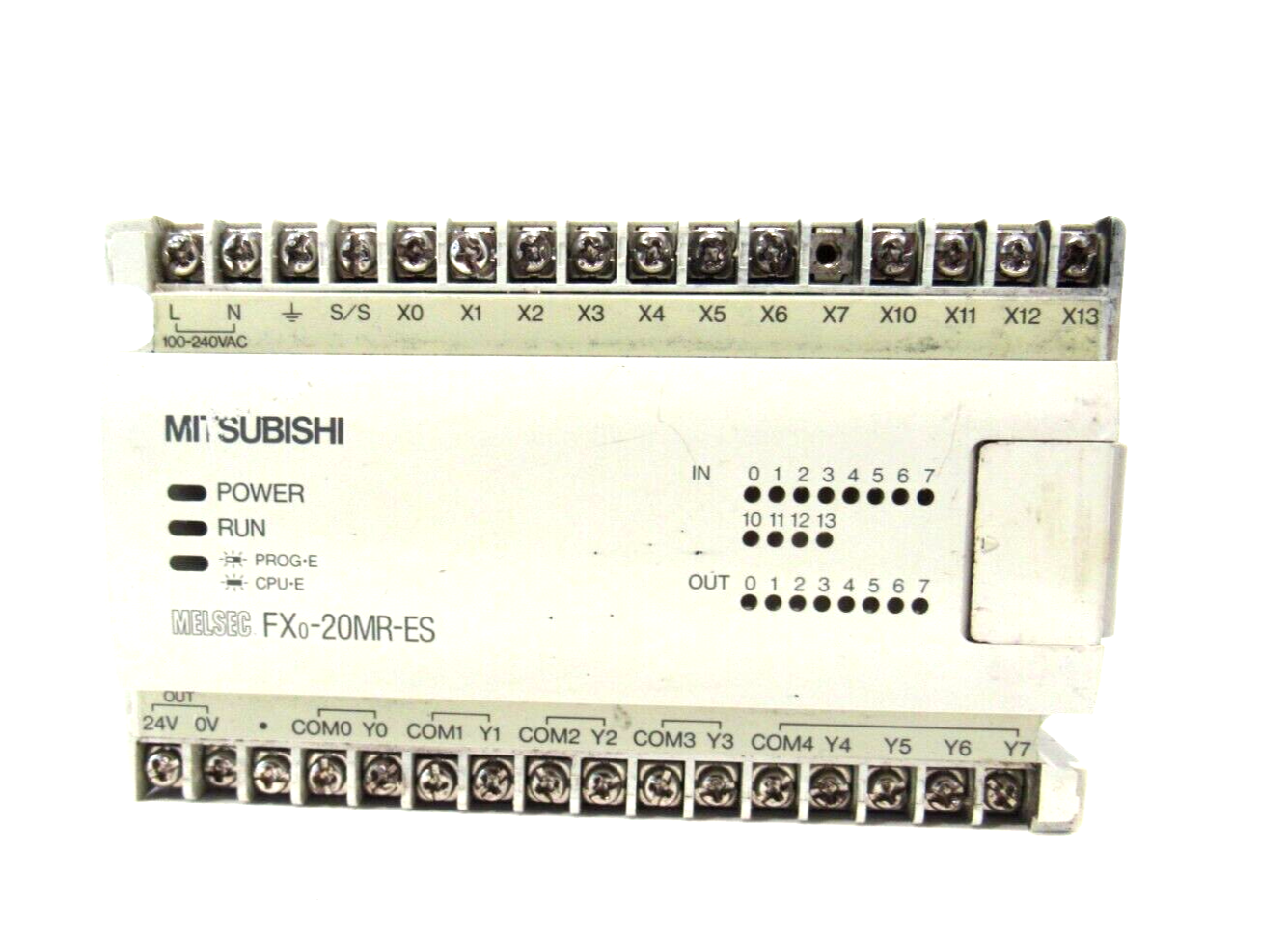 USED MITSUBISHI FX0-20MR-ES PROGRAMMABLE CONTROLLER FX020MRES - SB ...