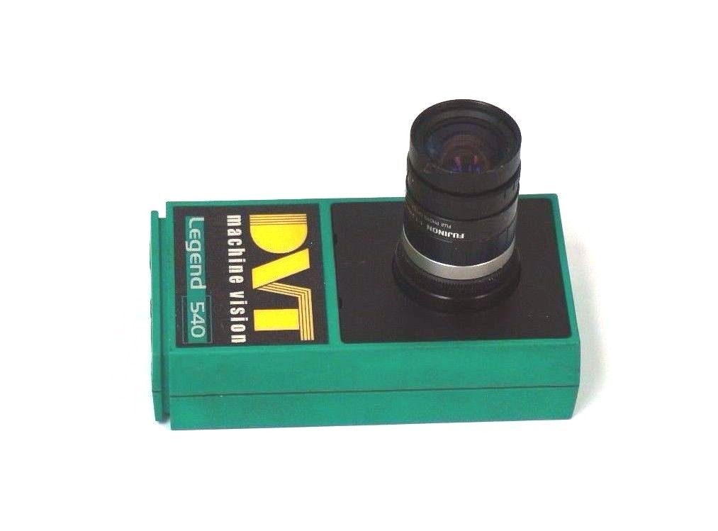 DVT MACHINE VISION 540M HI SPEED SMART IMAGE CAMERA W/ FUJINON DF6HA-1B ...