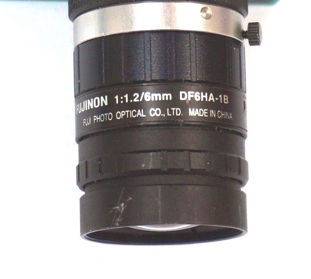 DVT MACHINE VISION 540M HI SPEED SMART IMAGE CAMERA W/ FUJINON DF6HA-1B ...