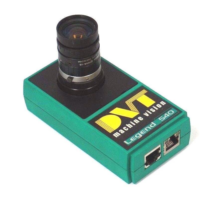DVT MACHINE VISION 540M HI SPEED SMART IMAGE CAMERA W/ FUJINON DF6HA-1B ...