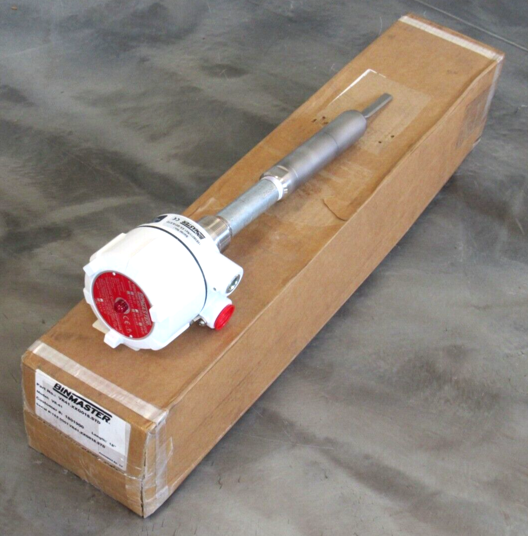 NEW BIN MASTER VR-41 VIBRATING ROD LEVEL SENSOR 18" VR41.XX.G018.STD ...