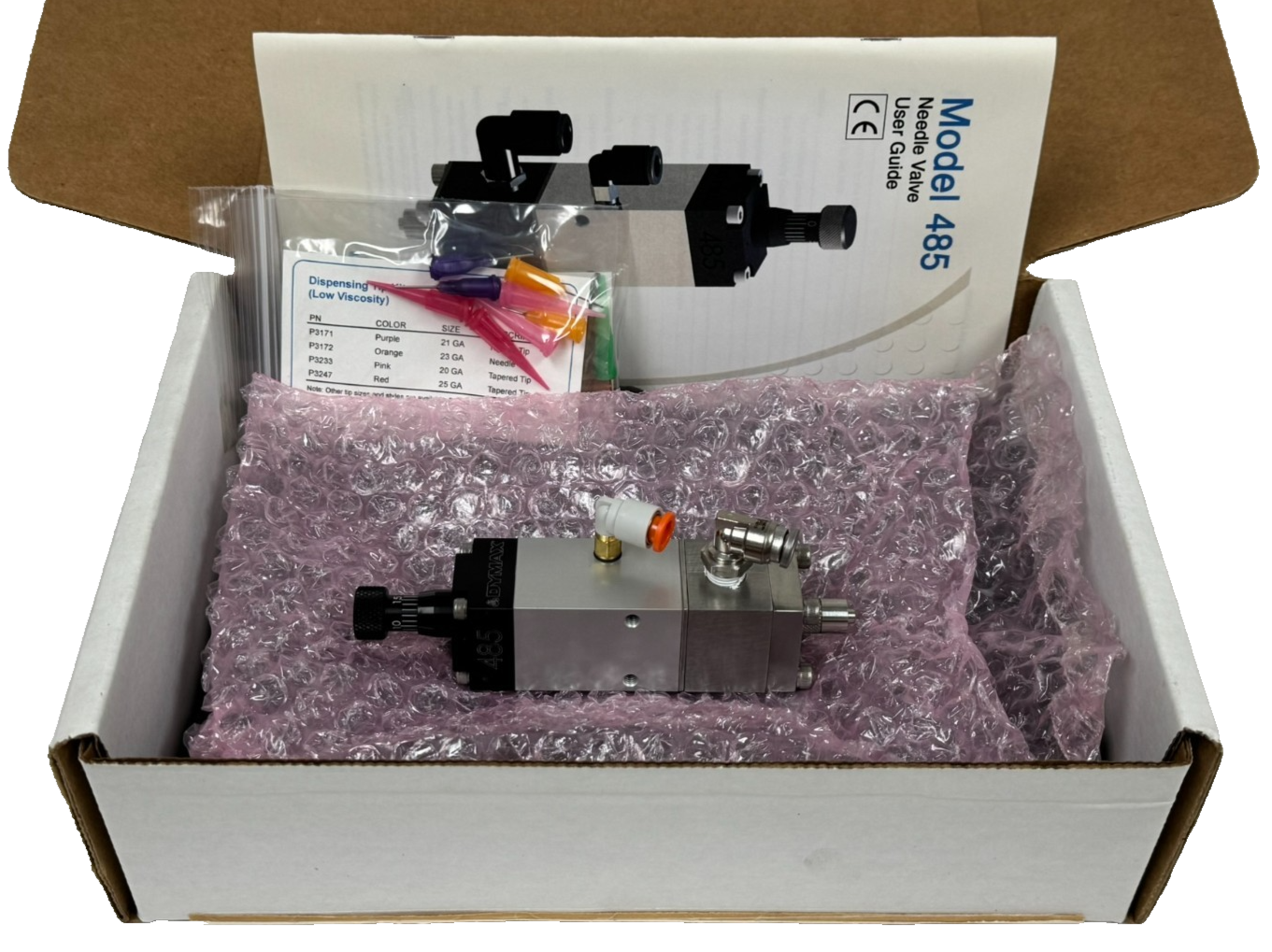 NEW DYMAX T17617 NEEDLE DISPENSING VALVE 485 COMPLETE - SB Industrial Supply, Inc.