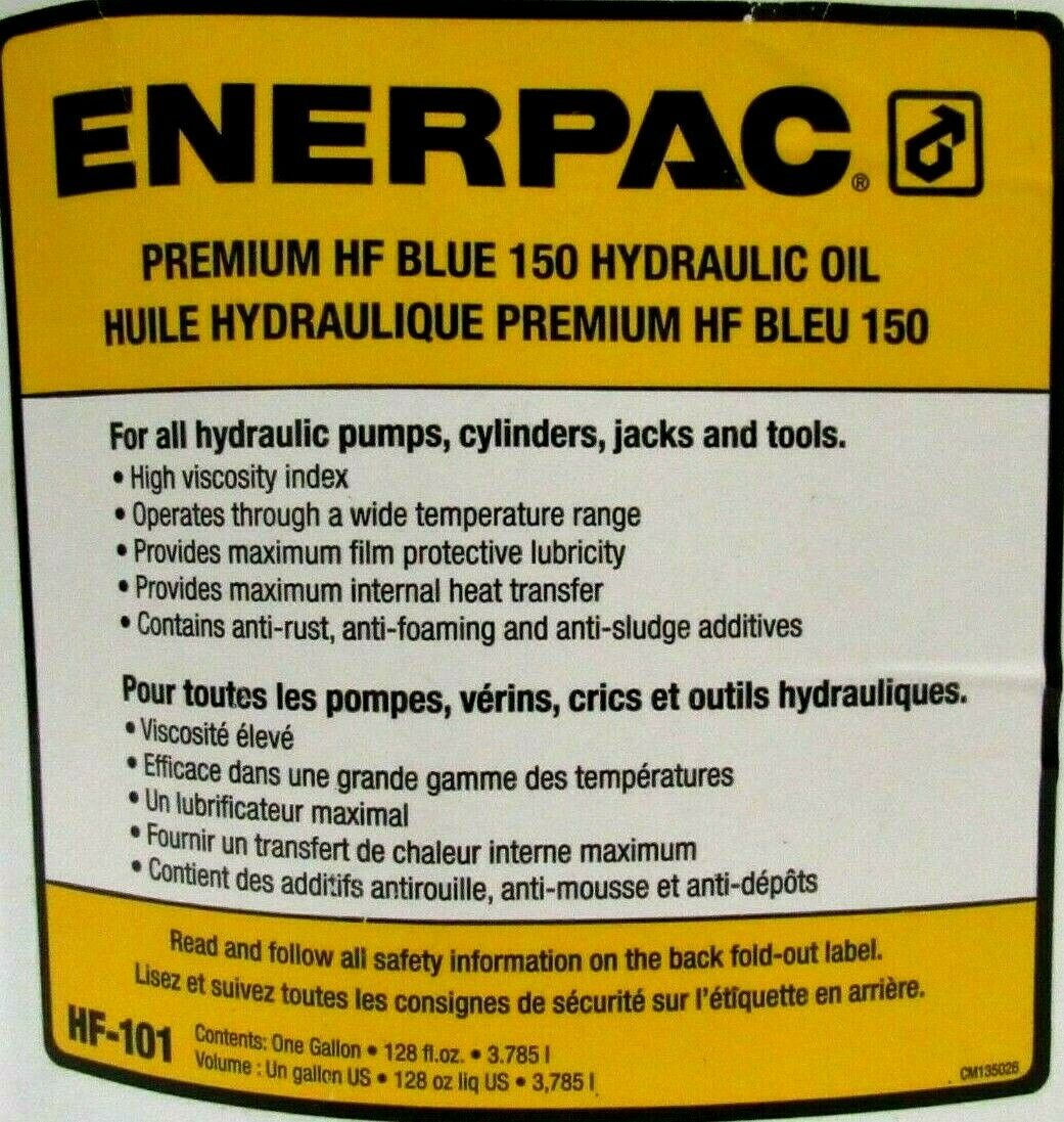 NEW ENERPAC HF-101 HYDRAULIC OIL 1 GAL HF101 - SB Industrial Supply, Inc.