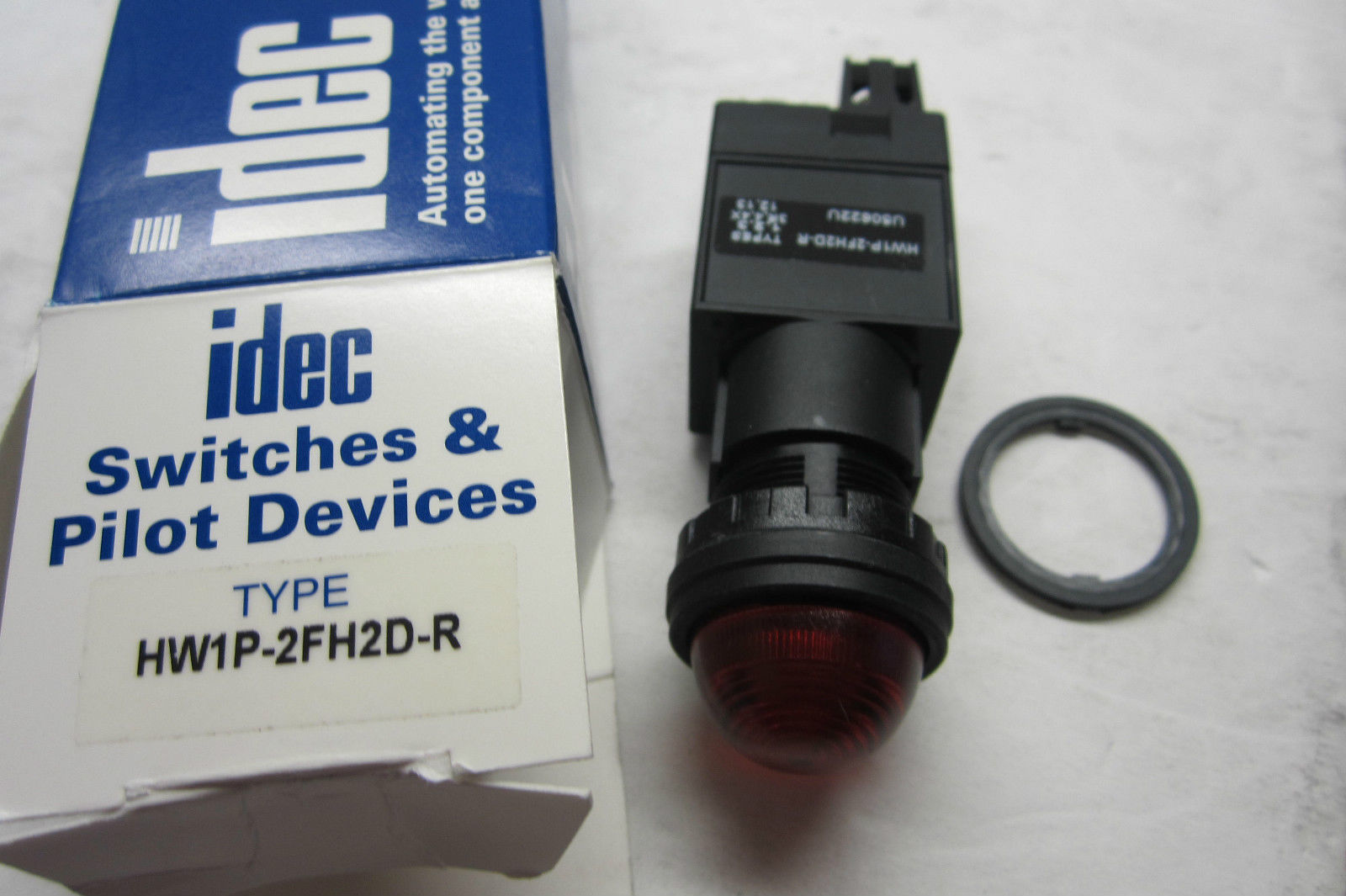 NEW IDEC HW1P-2FH2D-R PILOT LIGHT HW1P2FH2DR - SB Industrial Supply, Inc.