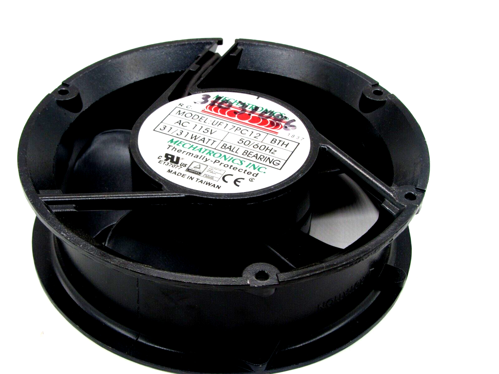 NEW MECHATRONICS UF17PC12-BTH FAN 115V 50/60HZ UF17PC12BTH - SB ...