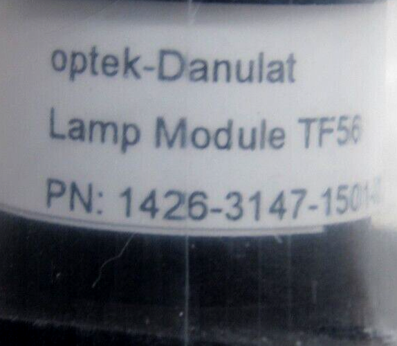 NEW OPTEK 1426-3147-1501-03 LAMP MODULE TF56 14263147150103 - SB ...