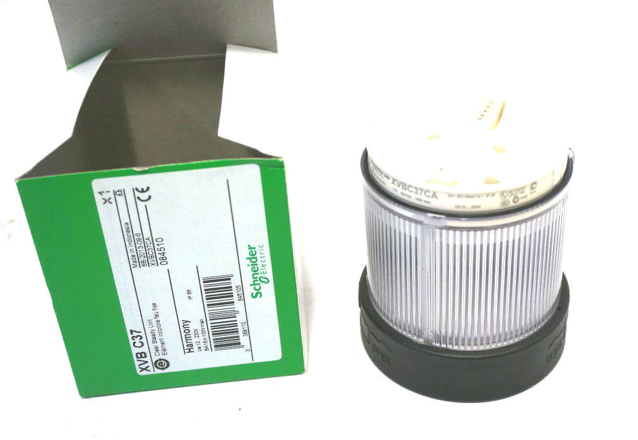 NEW SCHNEIDER ELECTRIC XVBC37 STACK LIGHT 084510 - SB Industrial Supply ...