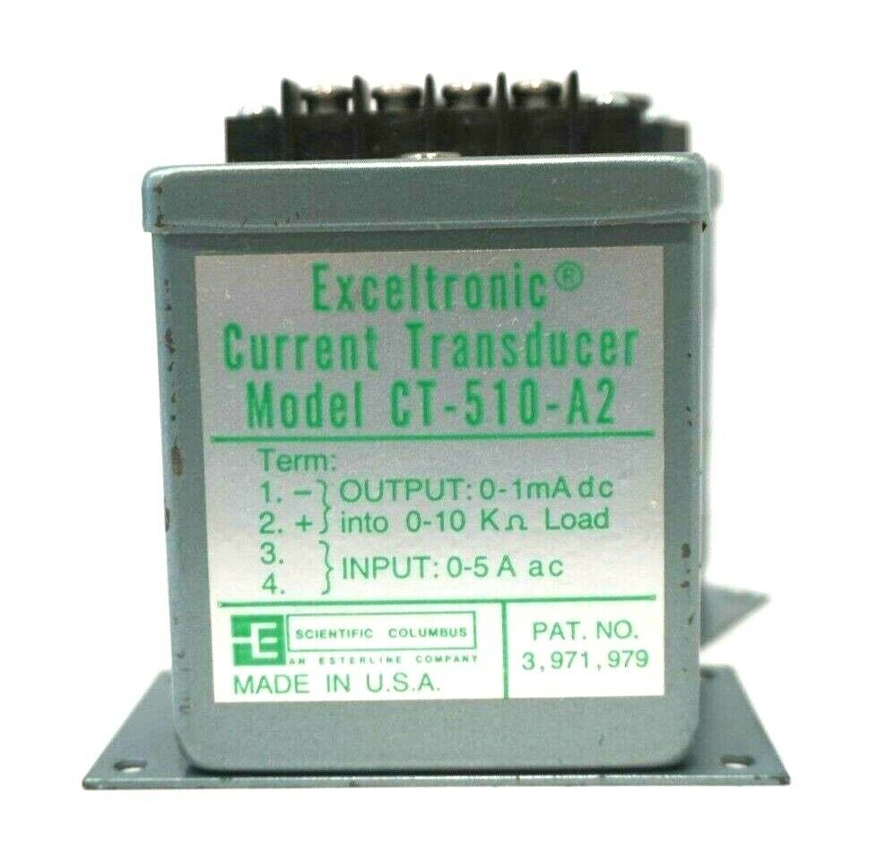 NEW SCIENTIFIC COLUMBUS CT-510-A2 CURRENT TRANSDUCER CT510A2 - SB ...