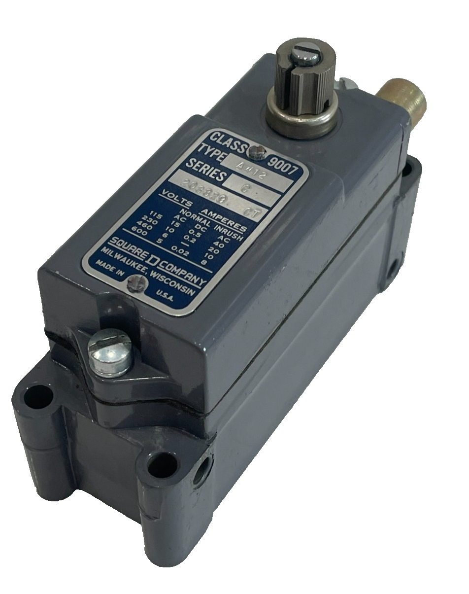 NEW SQUARE D 9007-AW12 LIMIT SWITCH SER. C 9007AW12 - SB Industrial ...