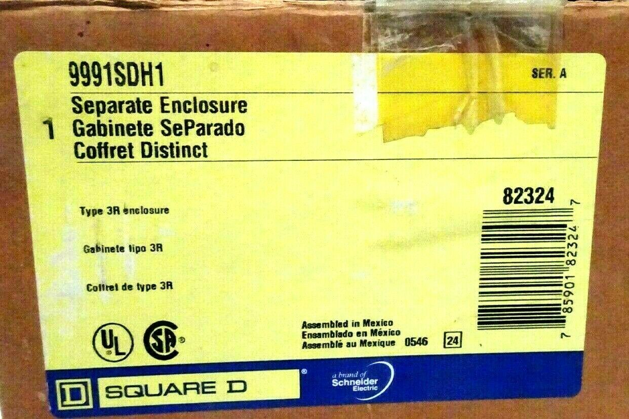 NEW SQUARE D 9991SDH1 ENCLOSURE TYPE 3R SER.A - SB Industrial Supply, Inc.