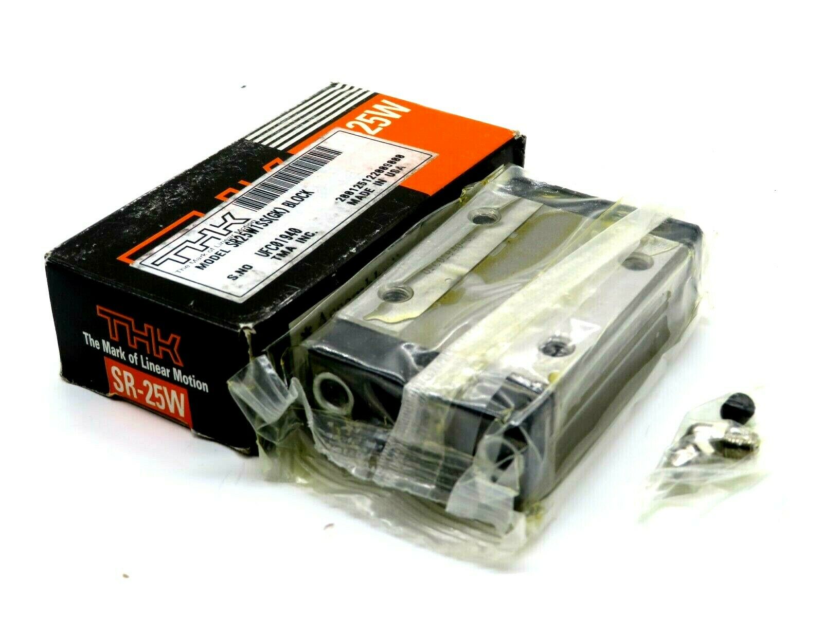 NEW THK SR-25W LINEAR MOTION GUIDE SRW25W1SS SR25W - SB Industrial ...