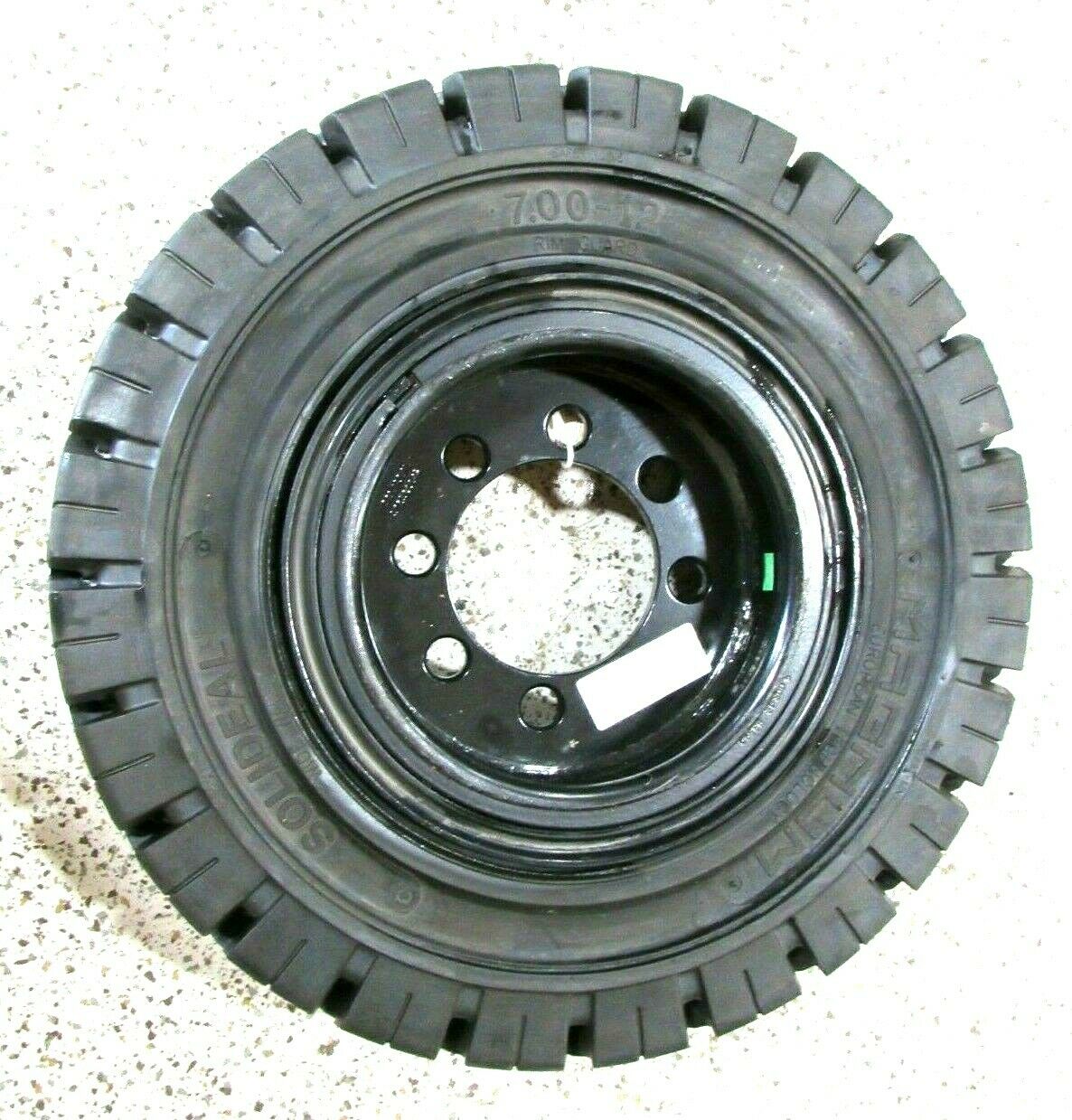 NEW TOYOTA 44070-U3331-71 FORKLIFT WHEEL ASSY MAGNUM 7.00-12 ...