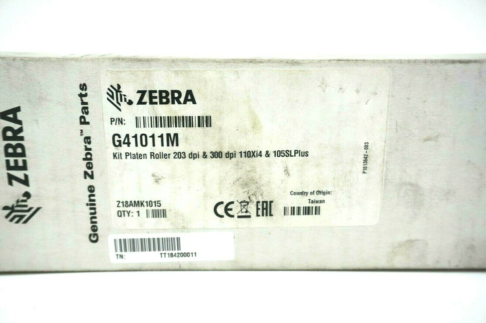 NEW ZEBRA G41011M PLATEN ROLLER MAINTENANCE KIT - SB Industrial Supply ...
