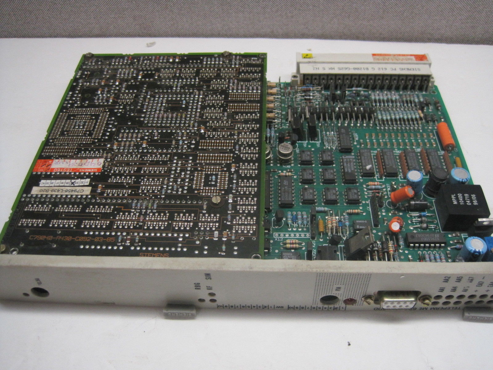 USED SIEMENS 6DS1412-8DD PC BOARD TELEPERM 6DS14128DD - SB Industrial ...