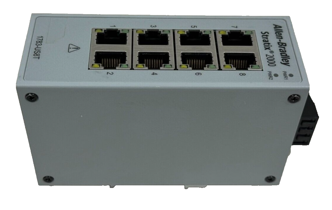 1783-US8T STRATIX 2000 ETHERNET SWITCH SER. B 1783US8T PRE-OWNED UNUSED ...