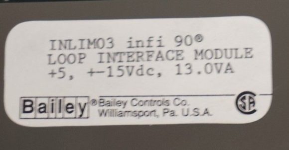 NEW BAILEY CONTROLS INLIM03 LOOP INTERFACE MODULE - SB Industrial Supply, Inc.