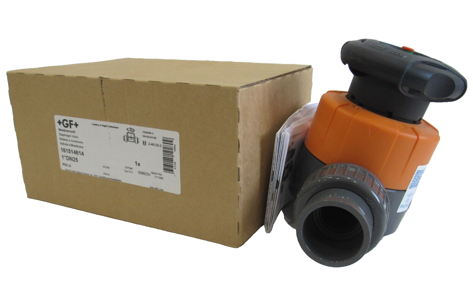 NEW GEORG FISHER 161514614 DIAPHRAGM VALVE 1" DN25 - SB Industrial ...