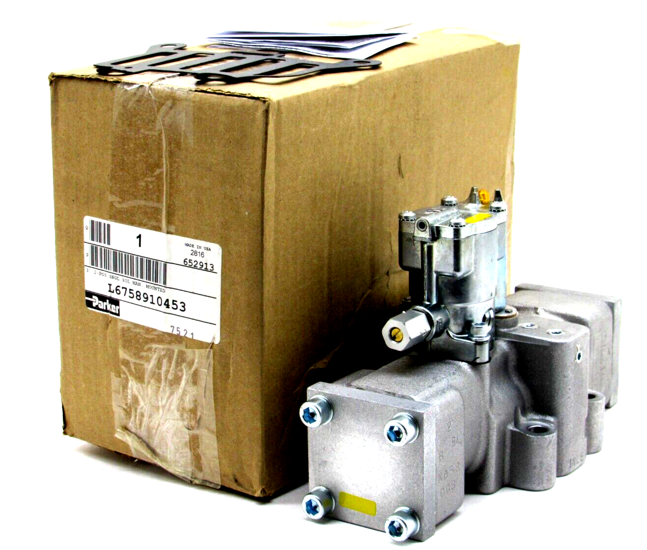 NEW PARKER L6758910453 SOLENOID VALVE 1" 2-POS - SB Industrial Supply, Inc.