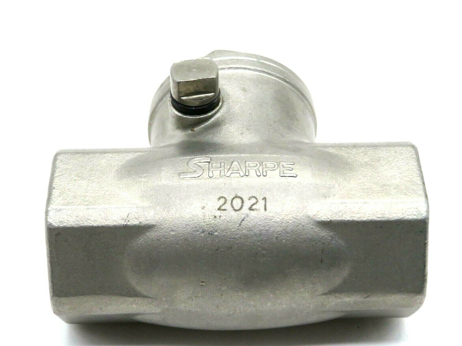 NEW SHARPE CF8M 316 20276 SWING CHECK VALVE 1 INCH - SB Industrial ...