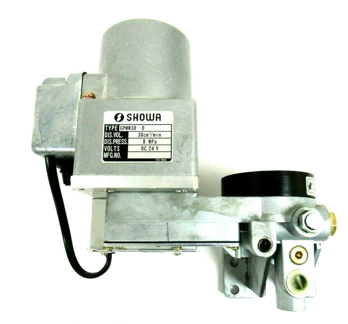 NEW SHOWA GPMW304DTK GREASE PUMP 24VDC - SB Industrial Supply, Inc.