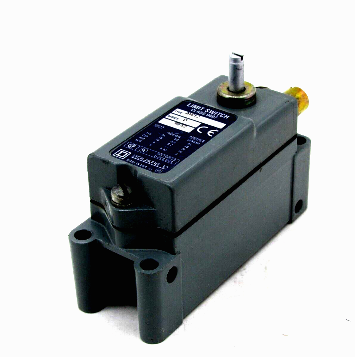 NEW SQUARE D 9007-AW12 LIMIT SWITCH 9007AW12 - SB Industrial Supply, Inc.