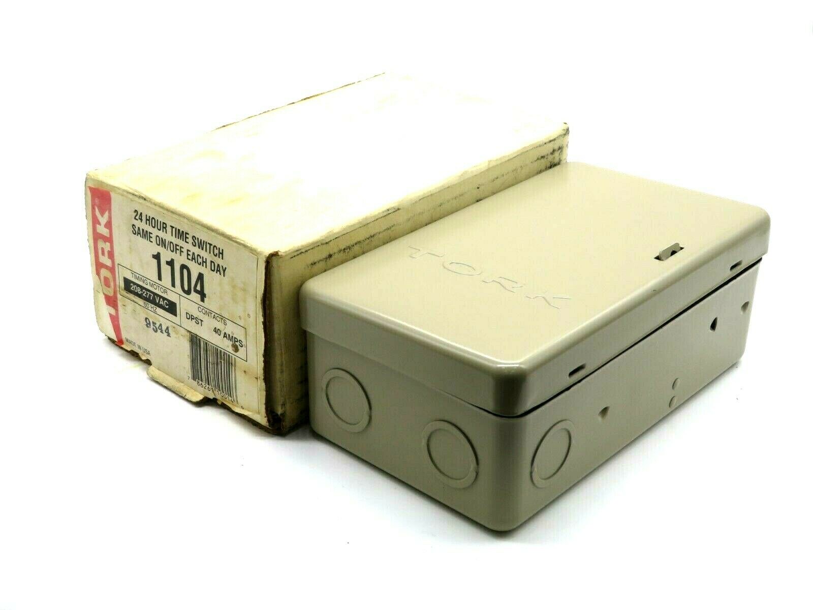 NEW TORK TIMERS 1104 TIME SWITCH 40AMP 208/277V - SB Industrial Supply ...