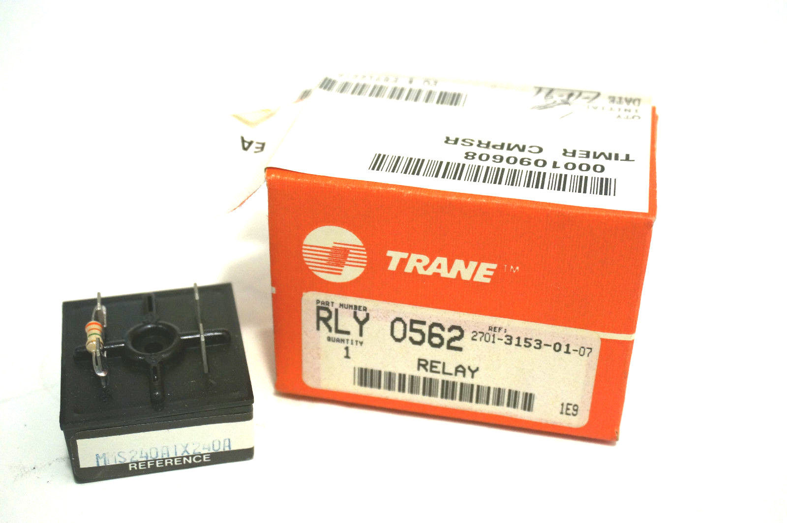 NEW TRANE RLY 0562 TIME DELAY RELAY MMS240A1X240A - SB Industrial ...