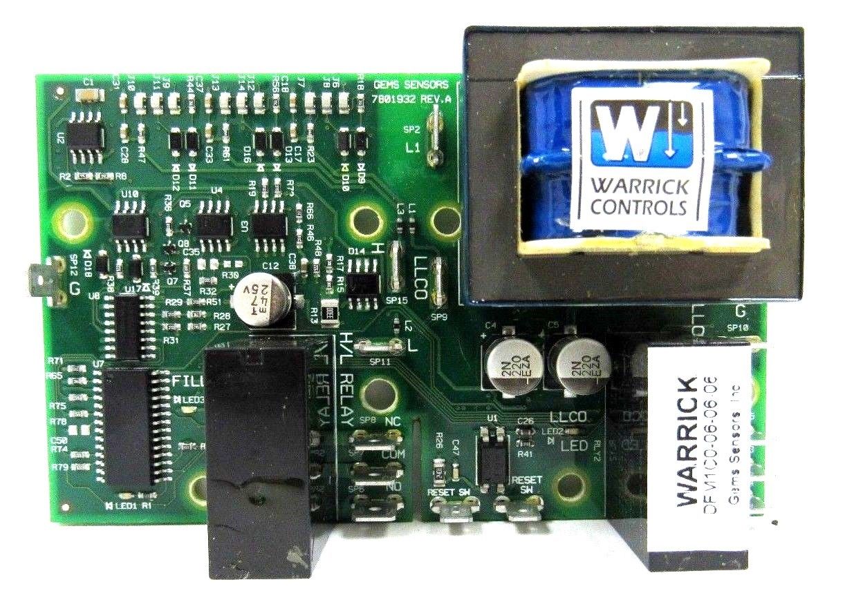 NEW WARRICK CONTROLS DFM1C0060606 DUAL FUNCTION RELAY - SB Industrial ...