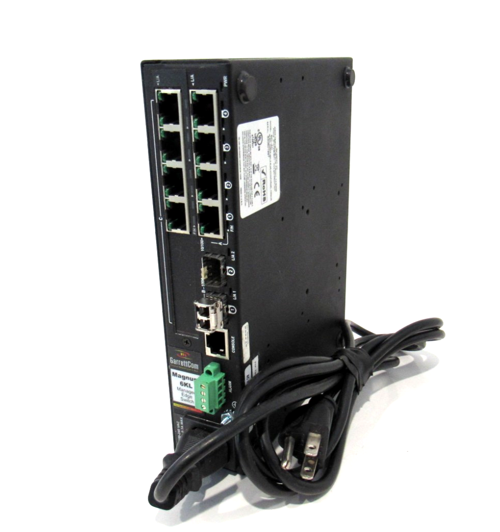 USED GARRETT COM 6KL-AC ETHERNET MANAGED EDGE SWITCH 6KLAC - SB ...